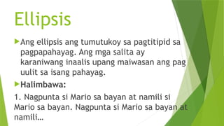 Ang Cohesive Device o Kohesyong Gramatikal.pptx