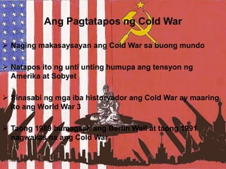 Ang cold war | PPT