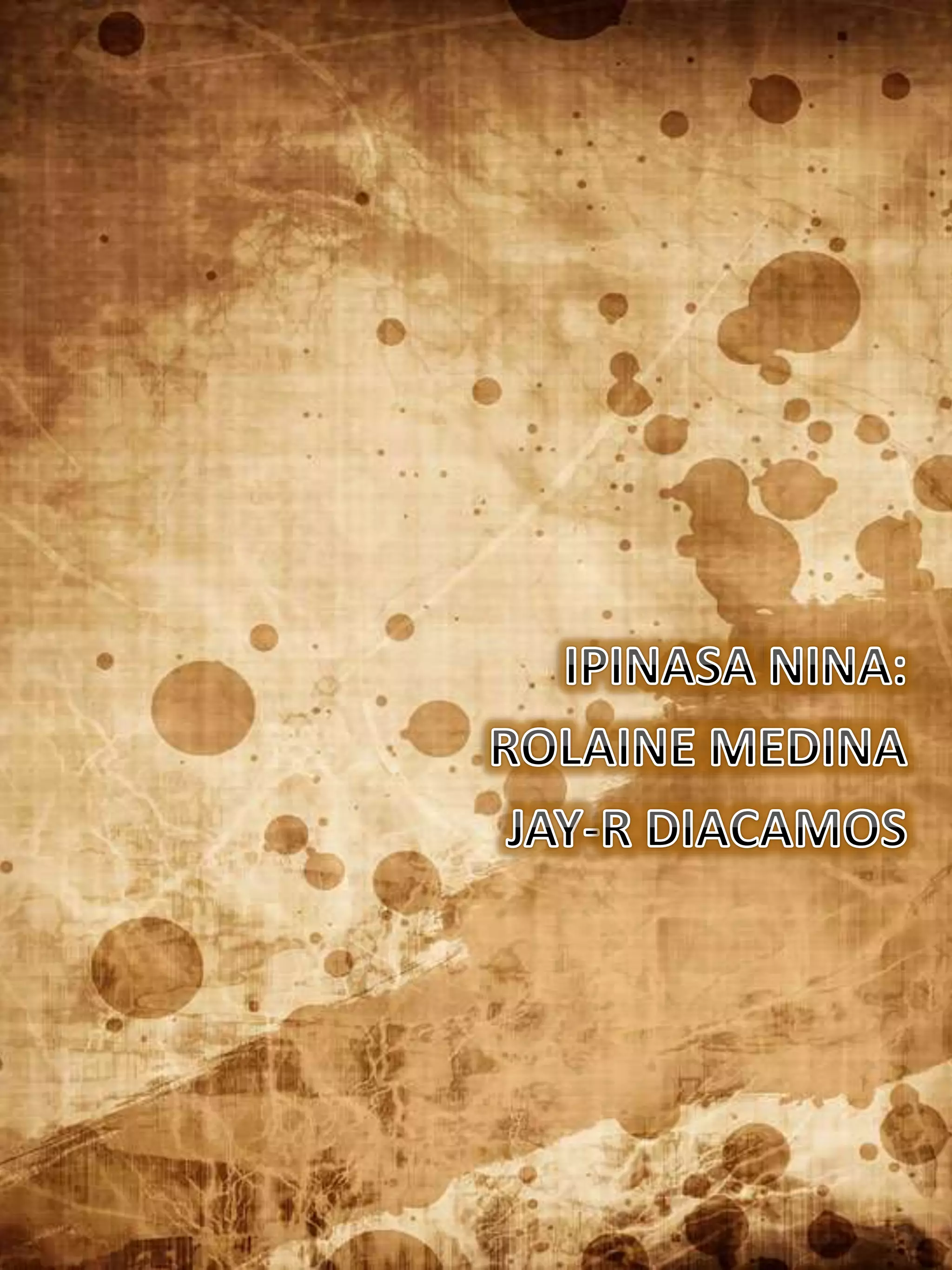 Ang dapat mabatid ng mga tagalog ni ab | PPTX