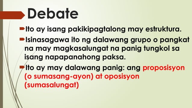 ANG DEBATE O PAKIKIPAGTALO Grade 10 FILIPINO.pptx