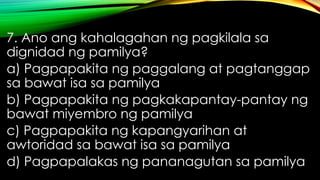 Ang Dignidad ng Tao at ang Pagpapahalagapptx | PPTX