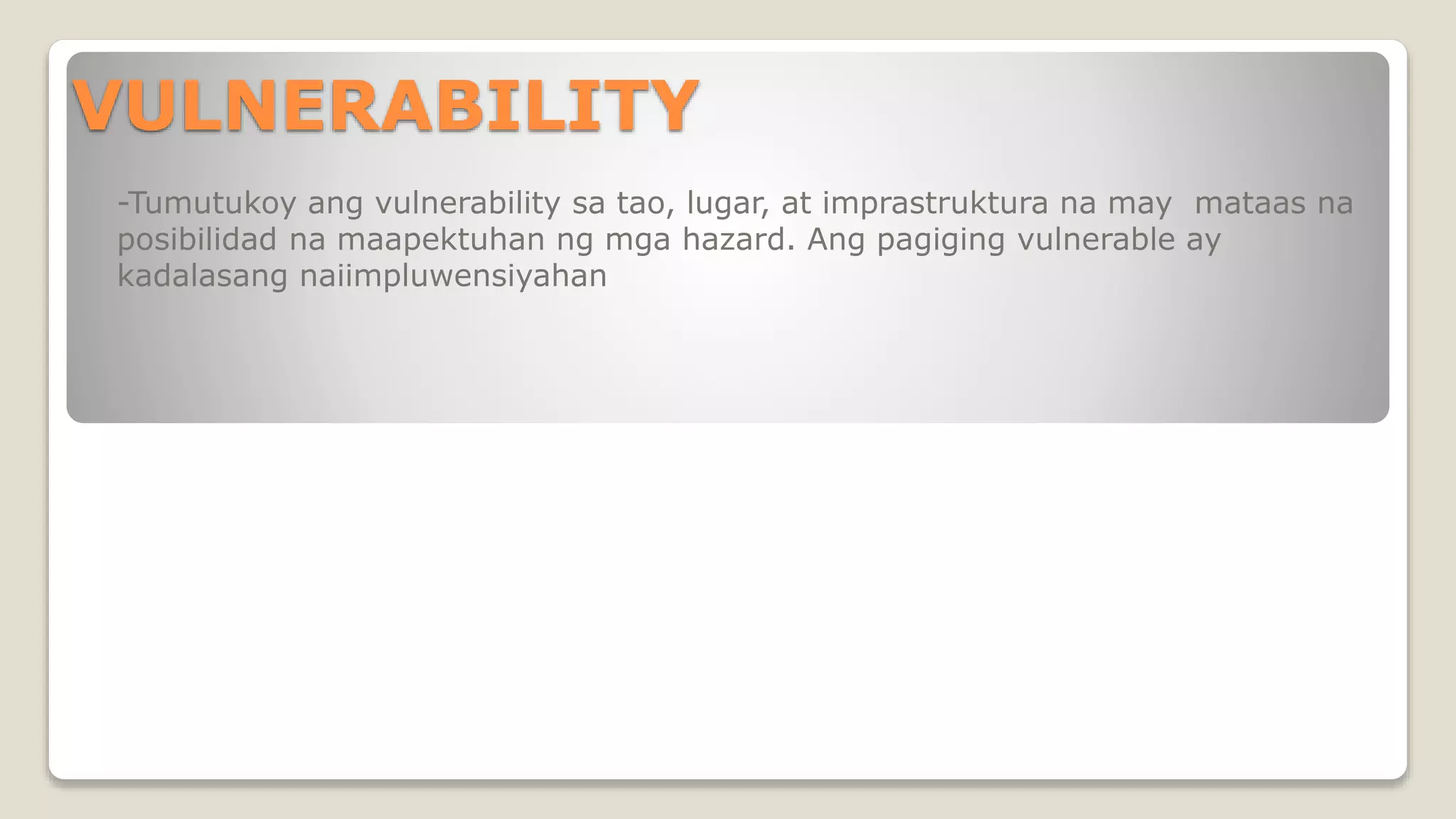 Ang Disaster Management | PPTX