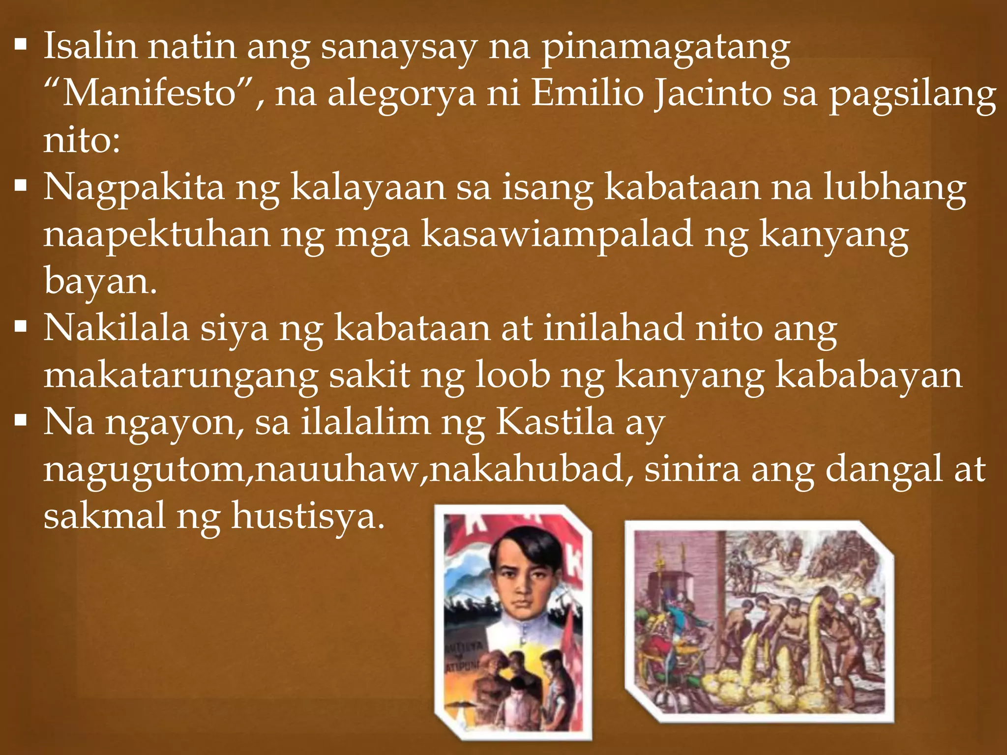 Ang Diskurso ng Kaisipan at Layunin ng Katipunan | PPTX