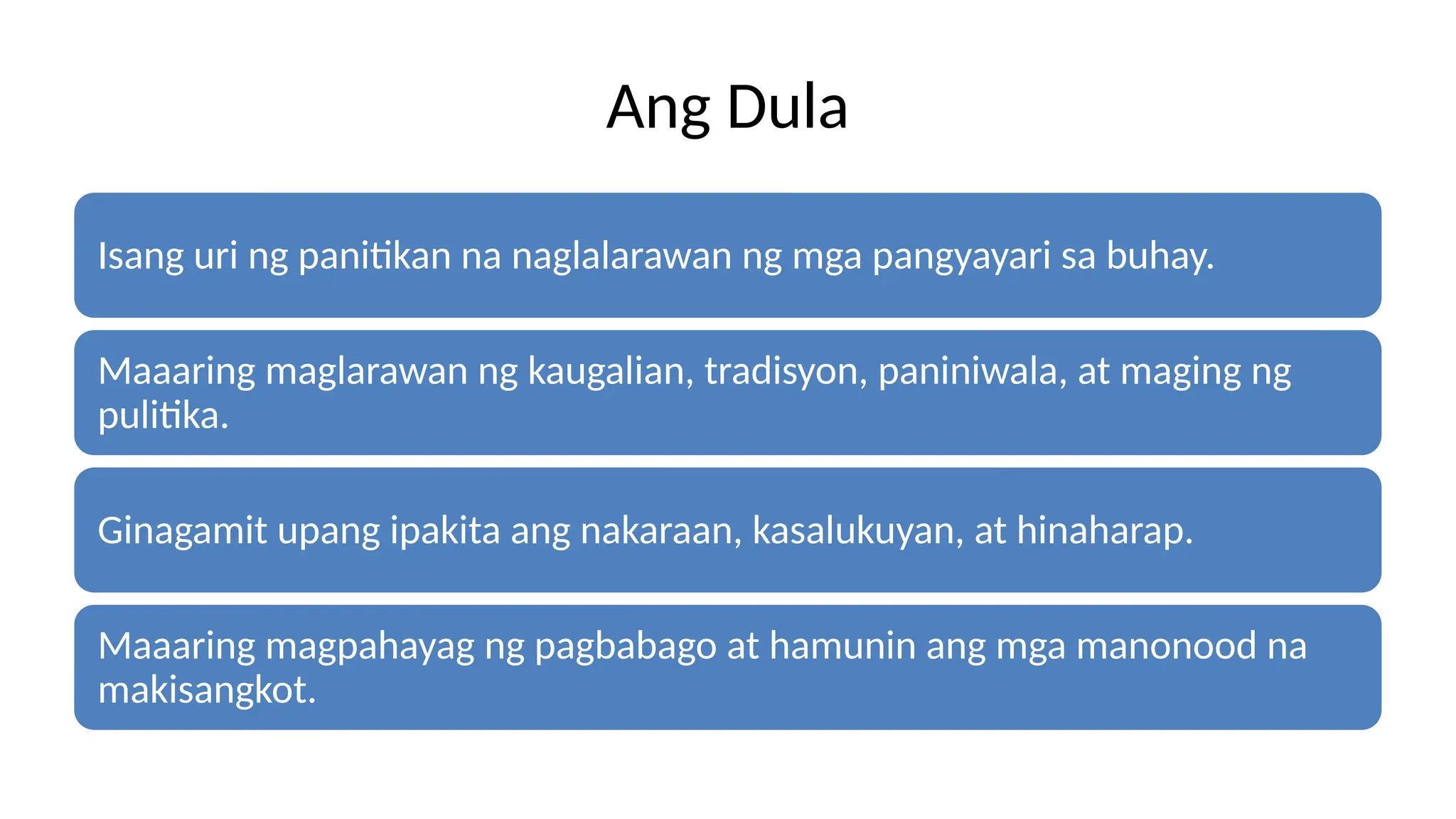 Filipino 9- Ang Dula - Filipino 9 - Q2.pptx