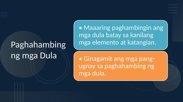 Filipino 9- Ang Dula - Filipino 9 - Q2.pptx