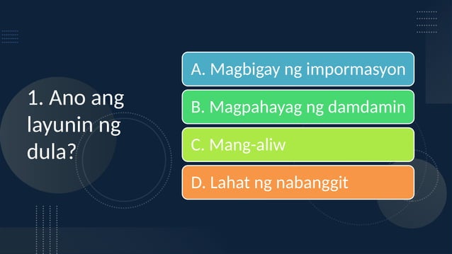 Filipino 9- Ang Dula - Filipino 9 - Q2.pptx