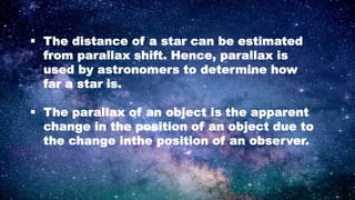 Star Parallax | PPT