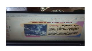 GUIDELINES FOR PREPARING FOOD GRADE7 TLE | PPTX