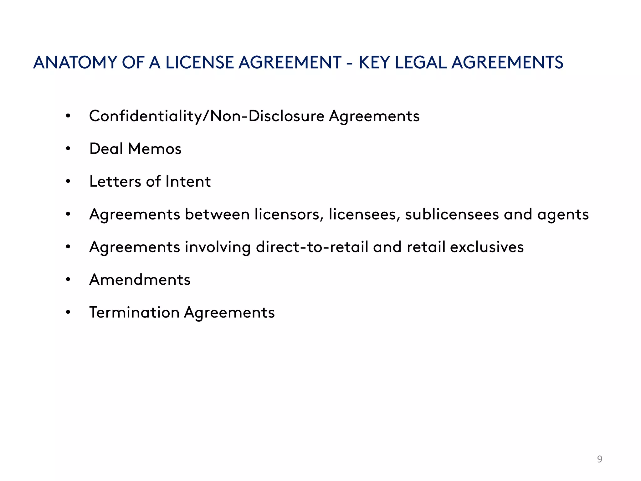 Introduction to Licensing and the License Agreement - Fashion Law ...