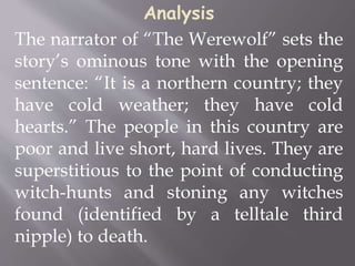 Angela Carter A Short Story: The Warewolf.pptx