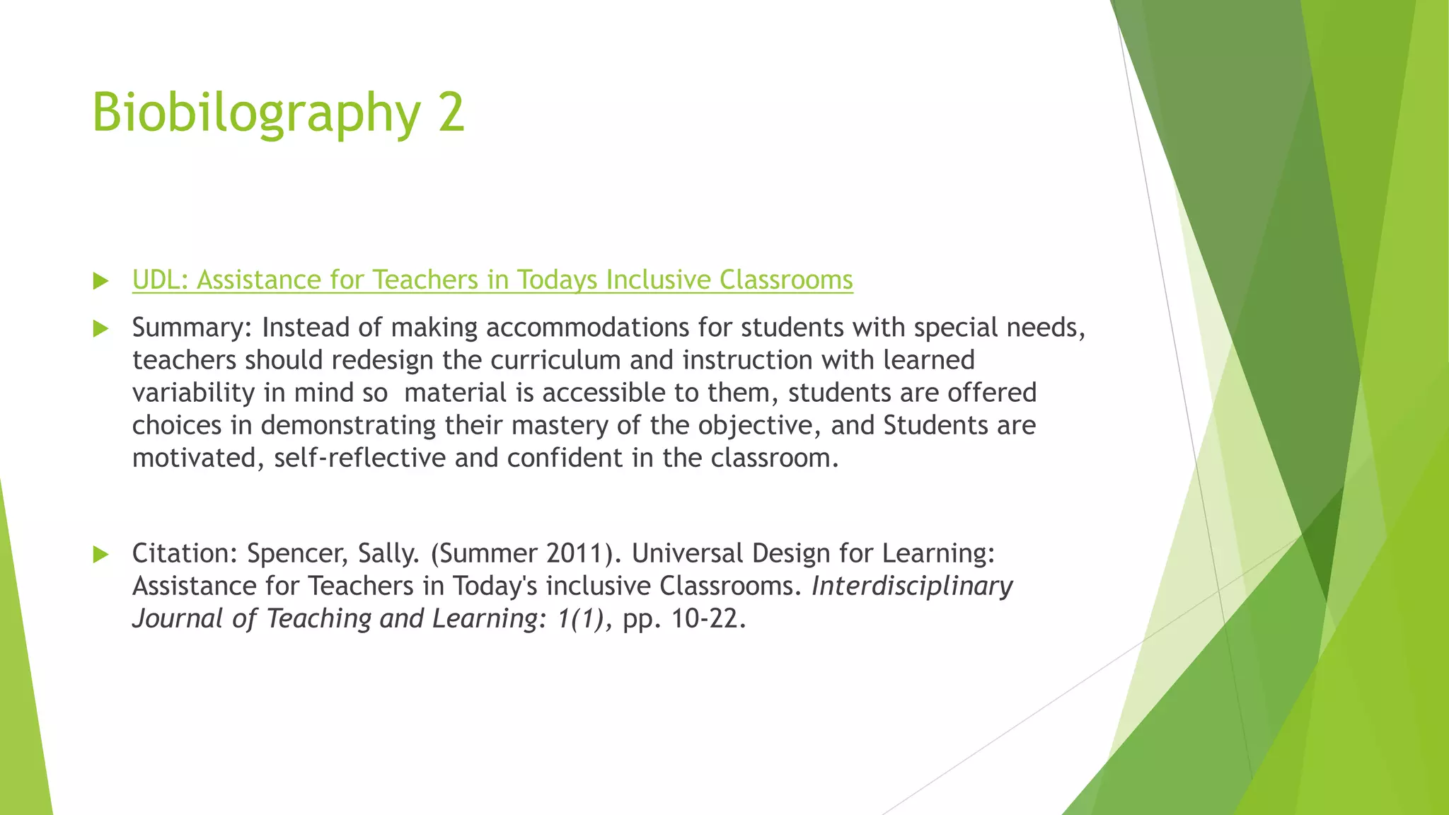 Learner Variability and UDL | PPTX