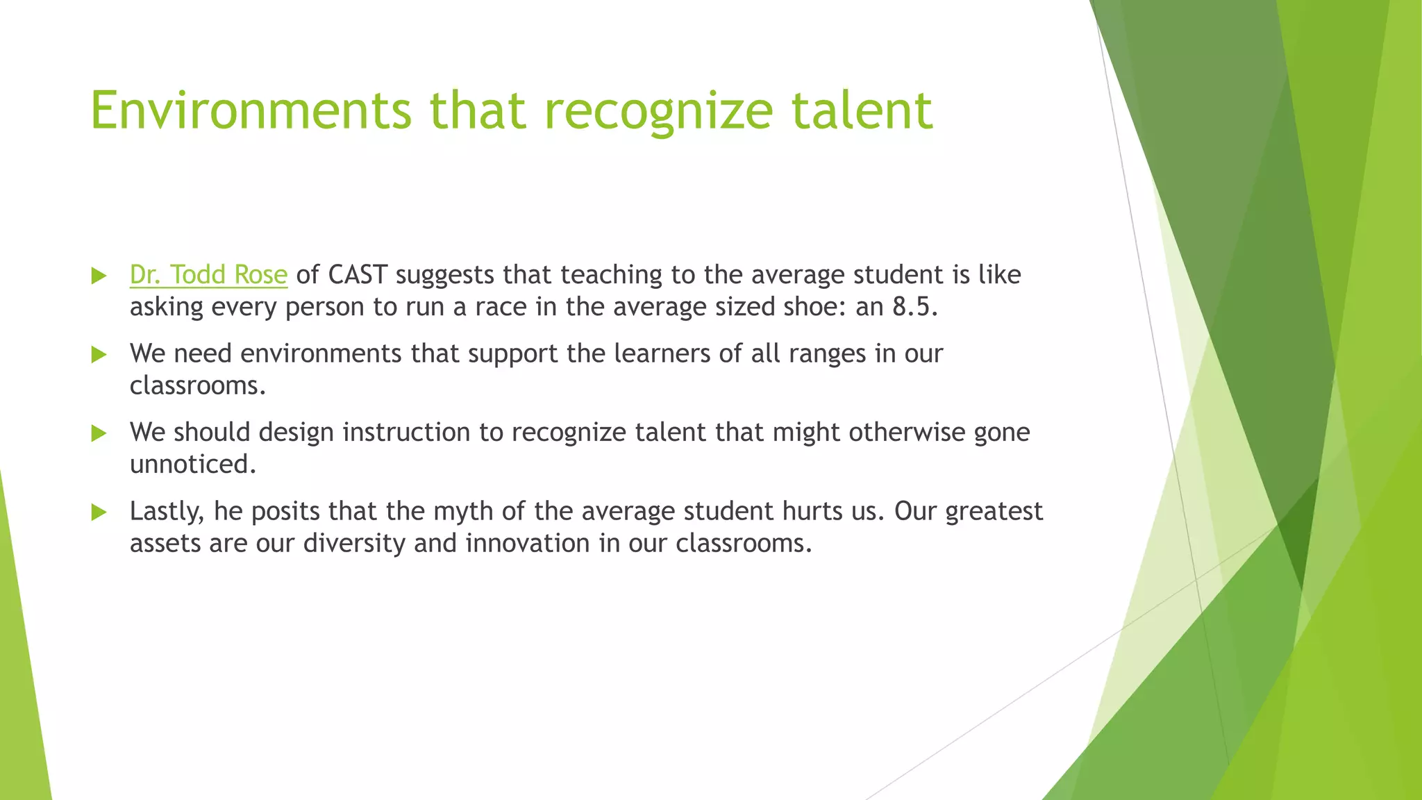 Learner Variability and UDL | PPTX