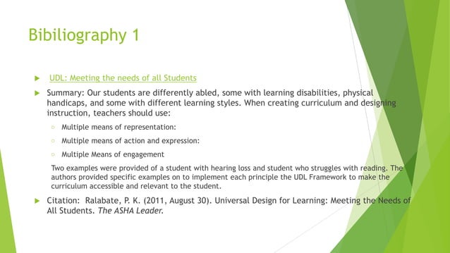 Learner Variability and UDL | PPTX