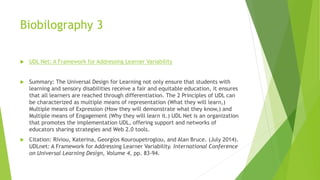 Learner Variability and UDL | PPTX