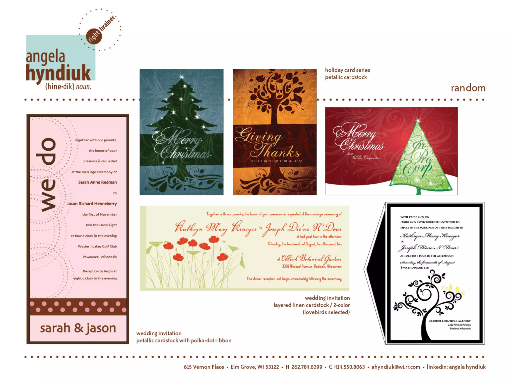 Angela Hyndiuk Design Portfolio | PDF