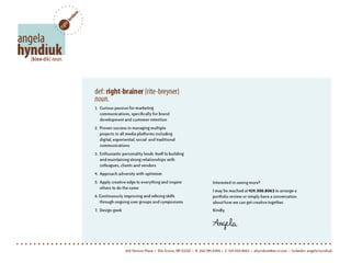 Angela Hyndiuk Design Portfolio | PDF