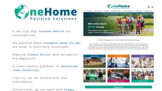 One Home Positive Solutions Consumer Insight on Low Carbon Energy ...