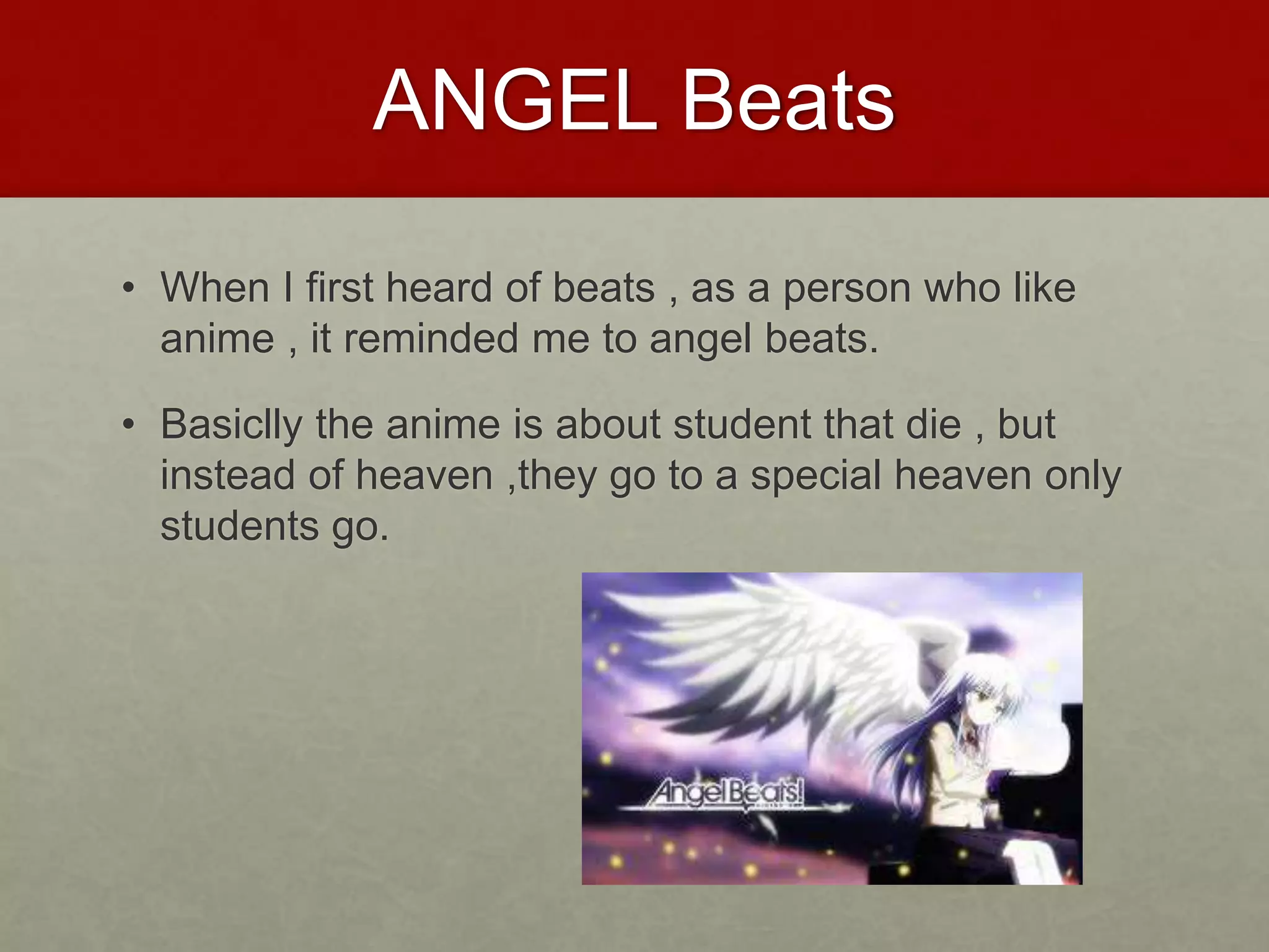 Angel beats phys lo7 | PPT