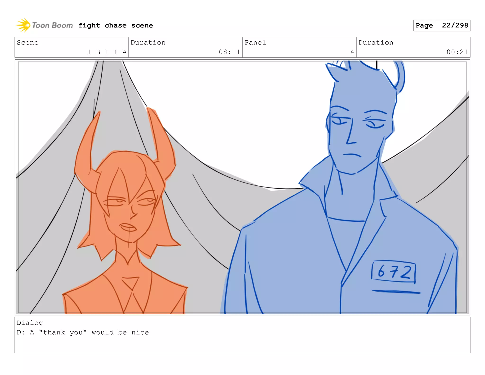 Angel demon chase scene | PPT