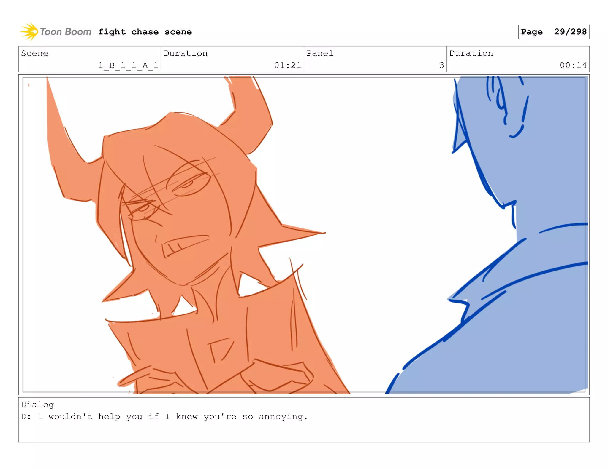 Angel demon chase scene | PPT