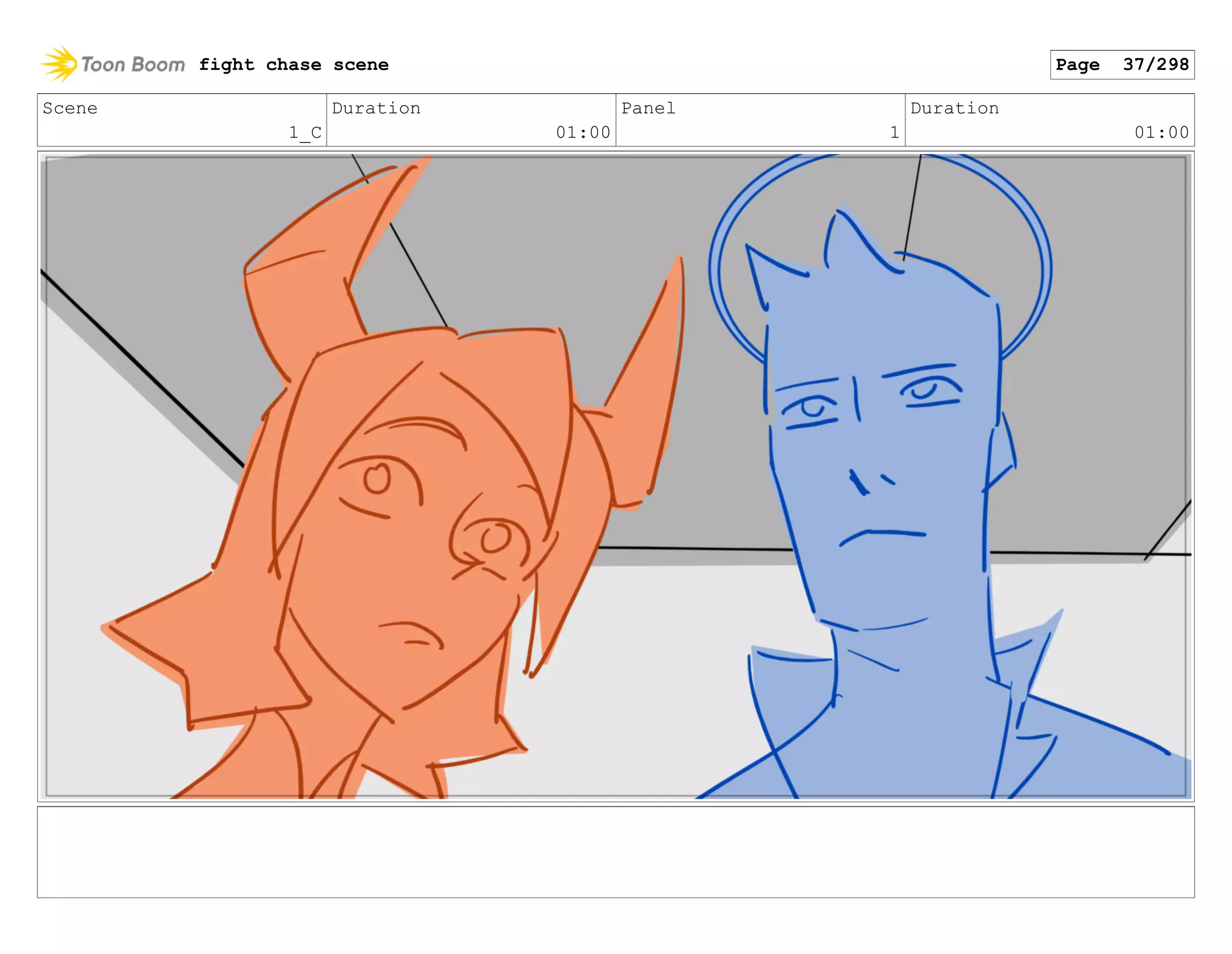 Angel demon chase scene | PPT