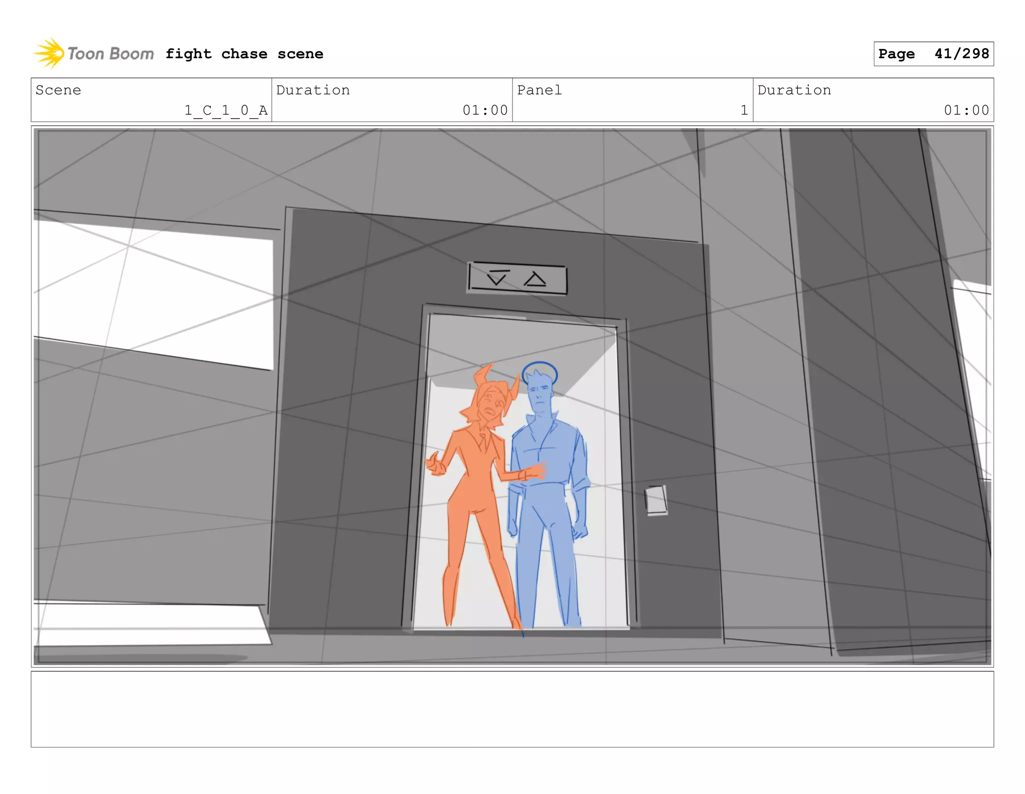 Angel demon chase scene | PPT