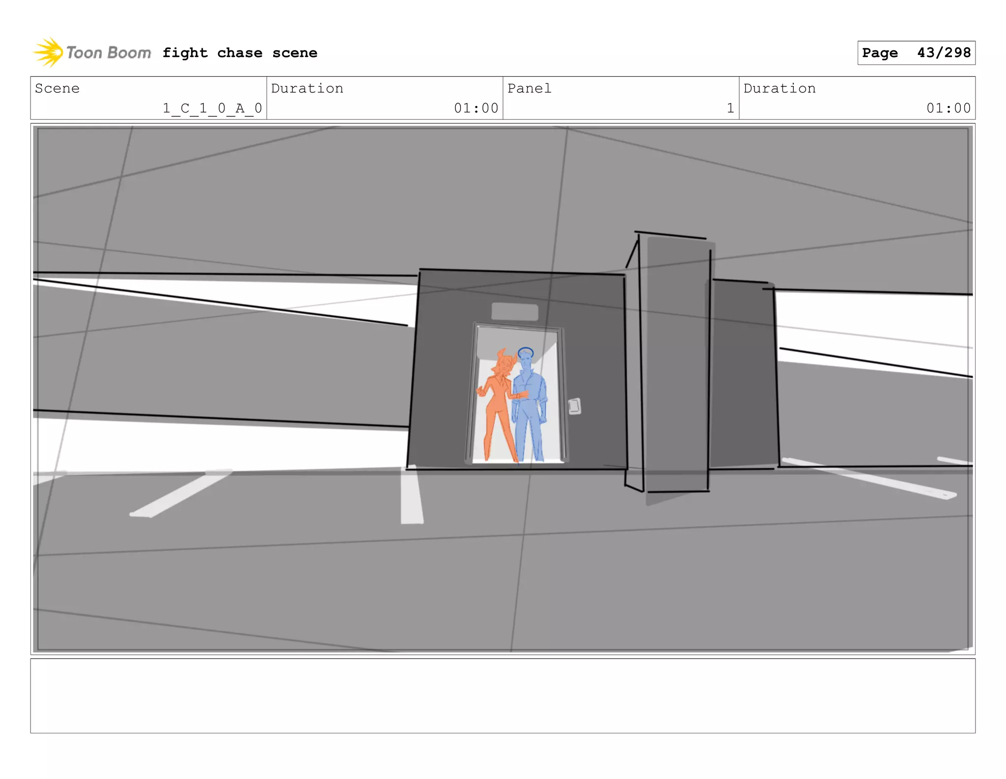 Angel demon chase scene | PPT