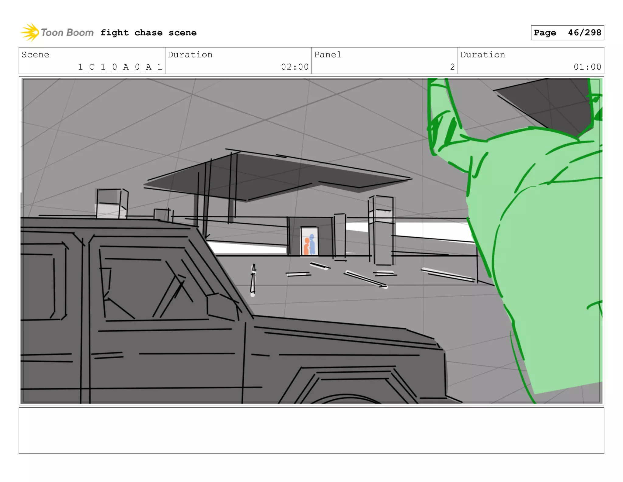 Angel demon chase scene | PPT