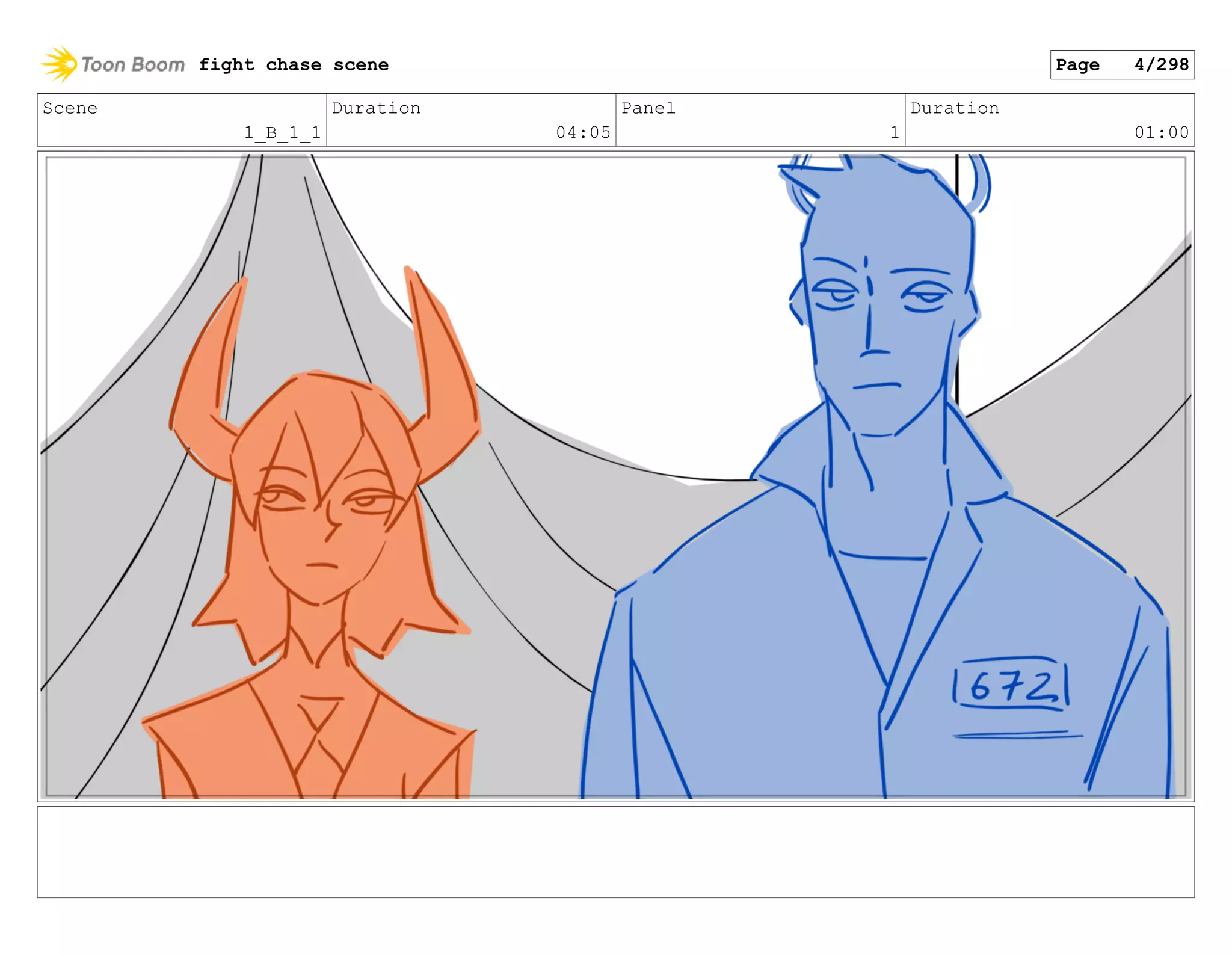 Angel demon chase scene | PPT