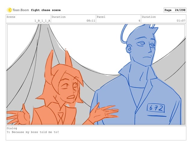 Angel demon chase scene | PPT