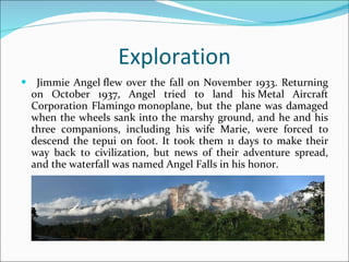 Angel fall | PPT | South America Travel | Travel Locations