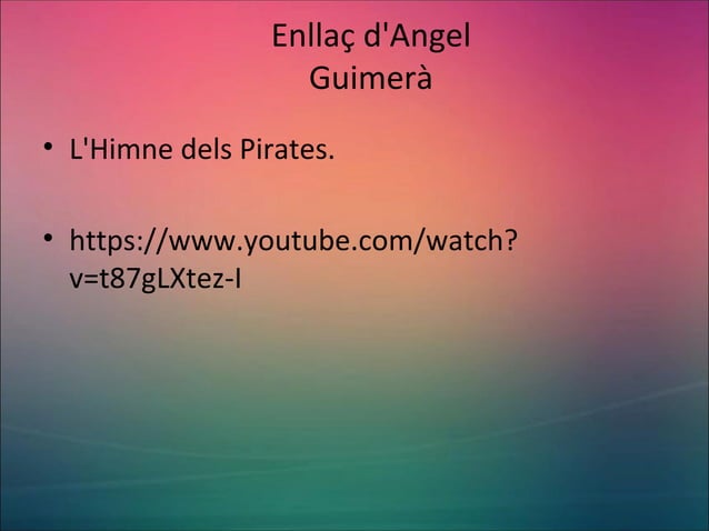 Angel guimera presentacion terminada | PPT