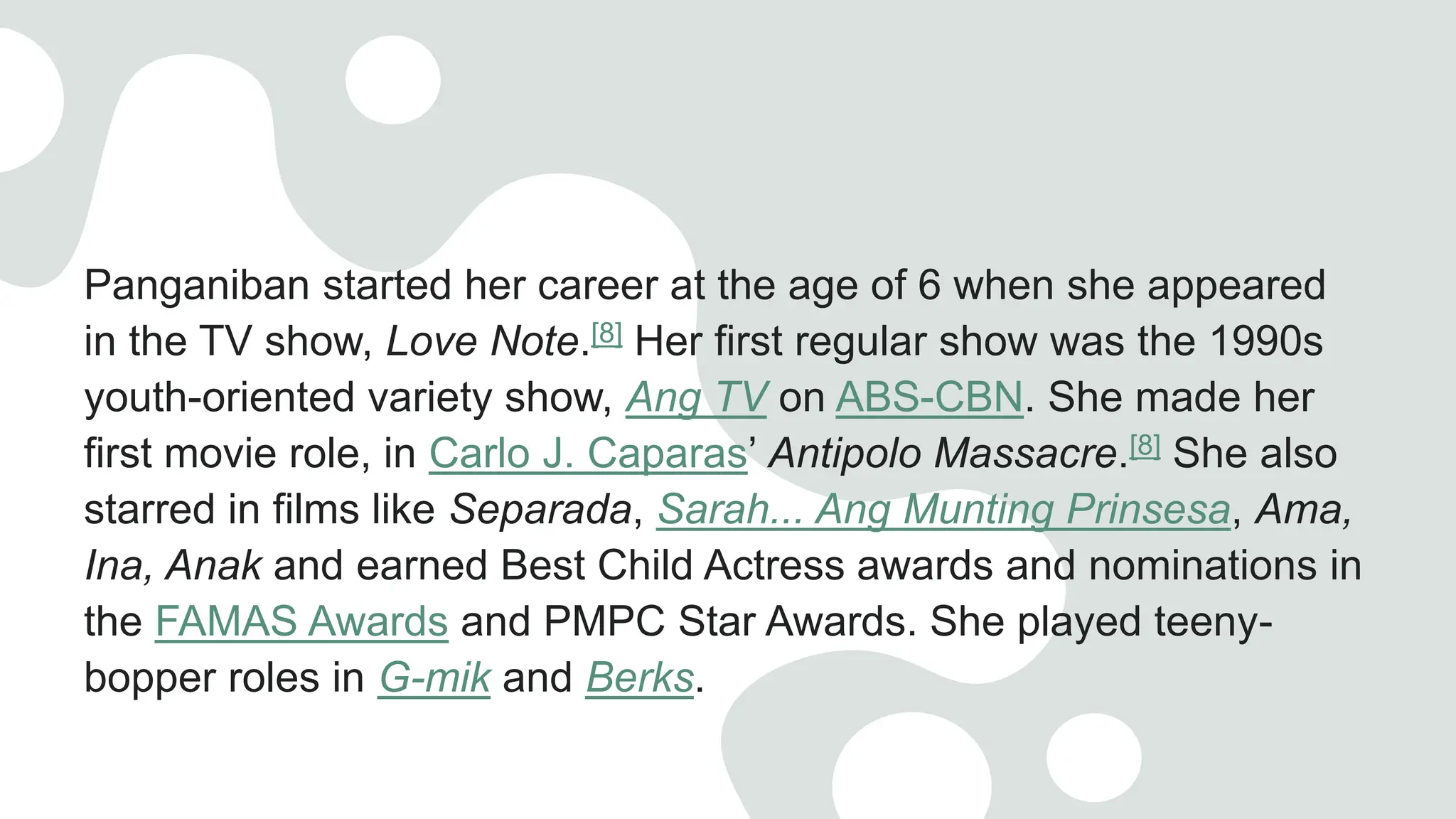 Angelica Panganiban Biography, Career, Fimography.pptx