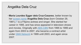 Angelika Dela Cruz Biography, Life, Career, Personal Life.pptx