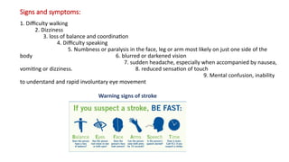 Cerebrovascular stroke CVS introduction, pathophysiology, case ...