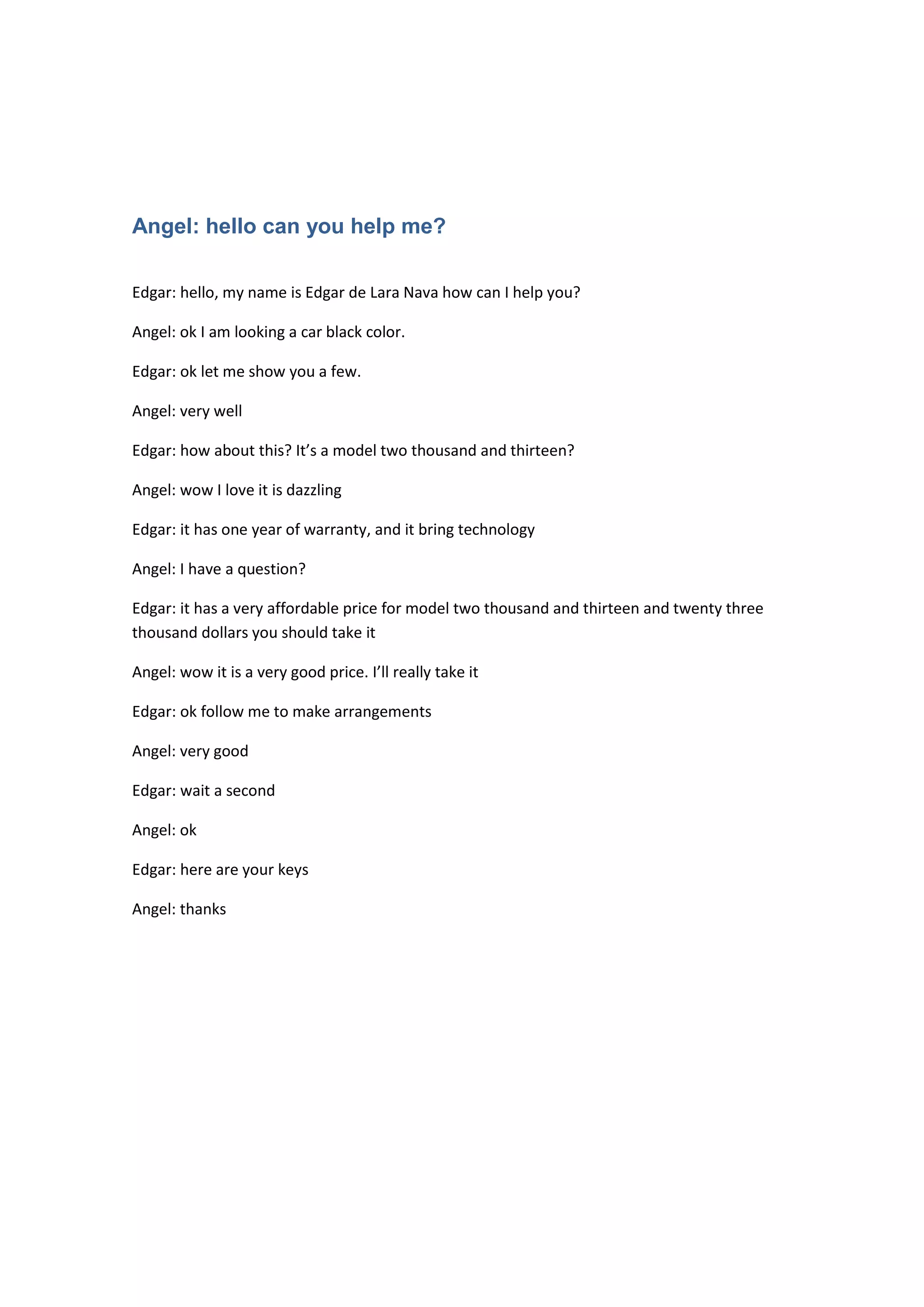 Angel ingles | DOCX