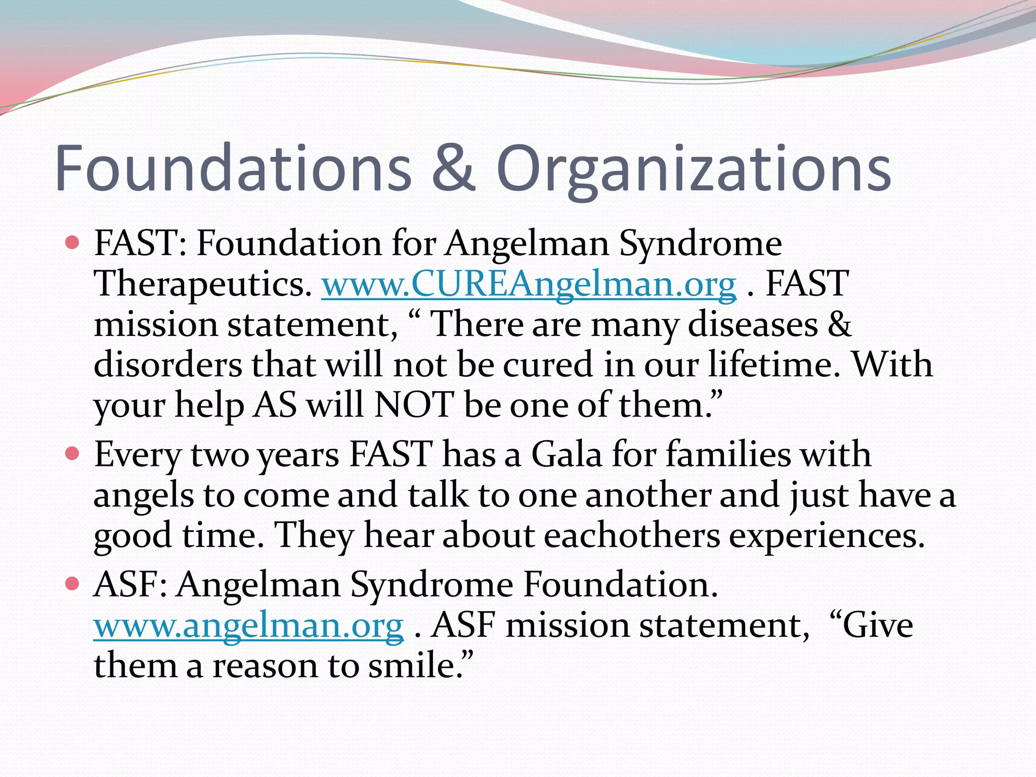 Angelman syndrome | PPTX