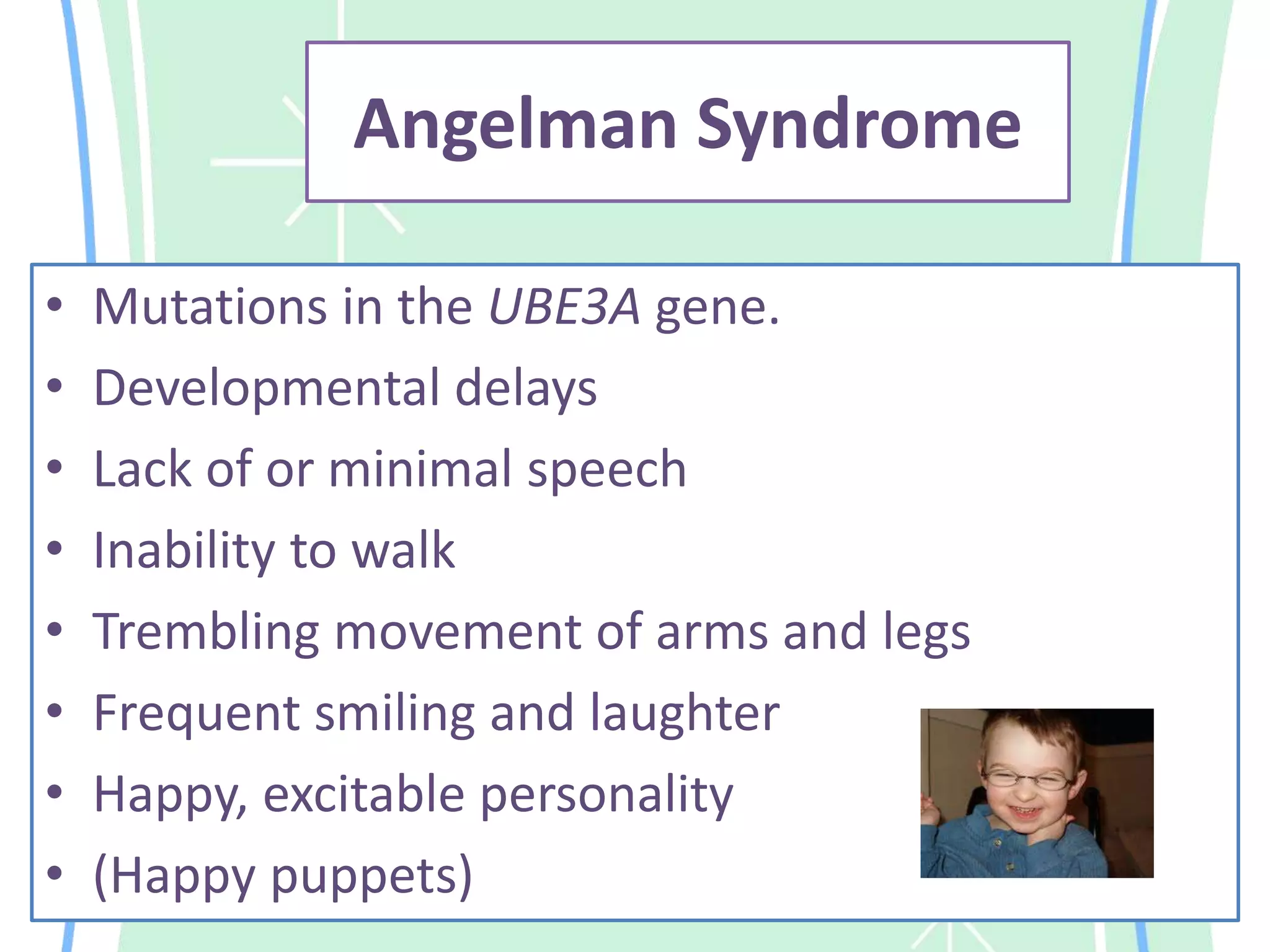 Angelman syndrome | PPTX