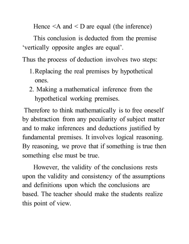 Nature ,Scope,Meaning and Definition of Mathematics | DOCX ...