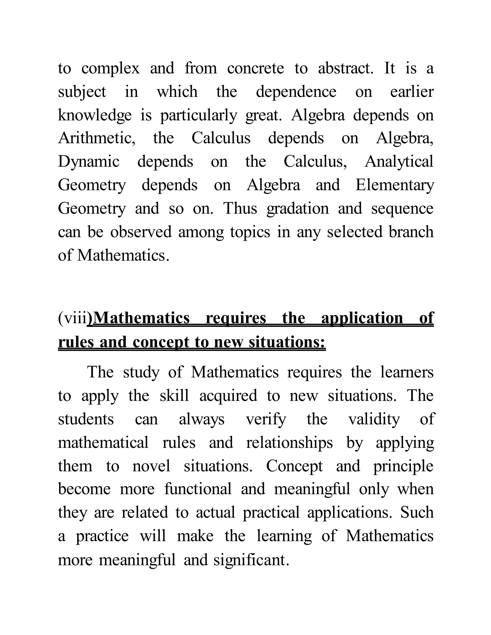Nature ,Scope,Meaning and Definition of Mathematics pdf 4 | DOCX