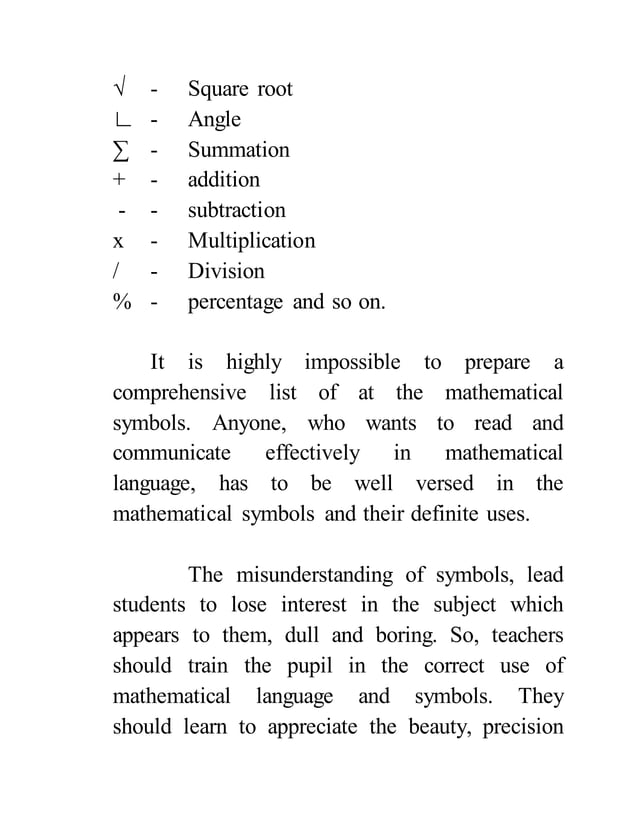 Nature ,Scope,Meaning and Definition of Mathematics pdf 4 | PDF