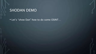 Angelo Alviar OSINT 101 Presentation - Forensics and Security Technology | PPTX | Search | Internet