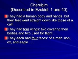 Angelology 6 (Archangel, Cherubim, Seraphim) | PDF
