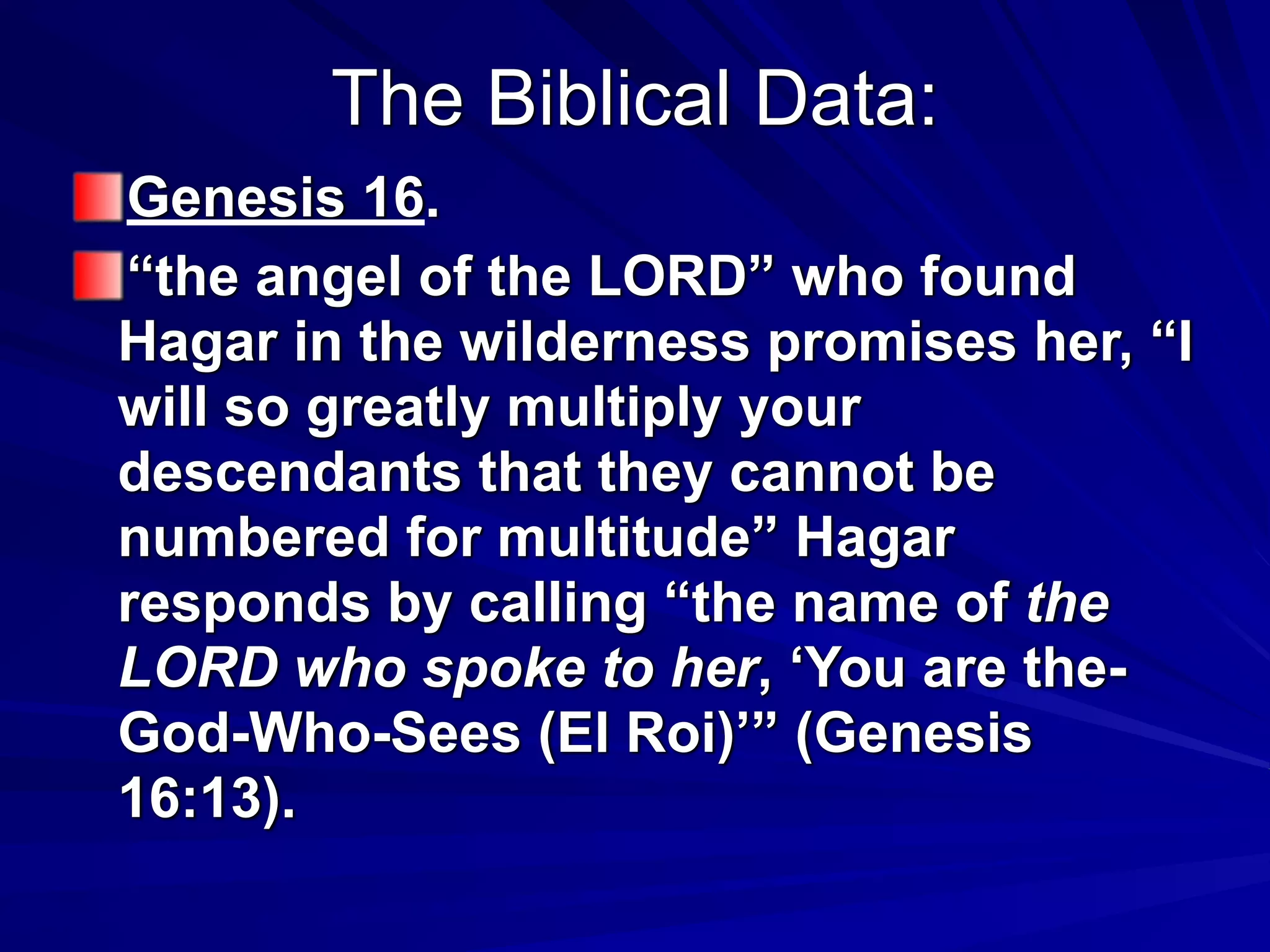 Angelology 8 (Angel Of The Lord) | PPT