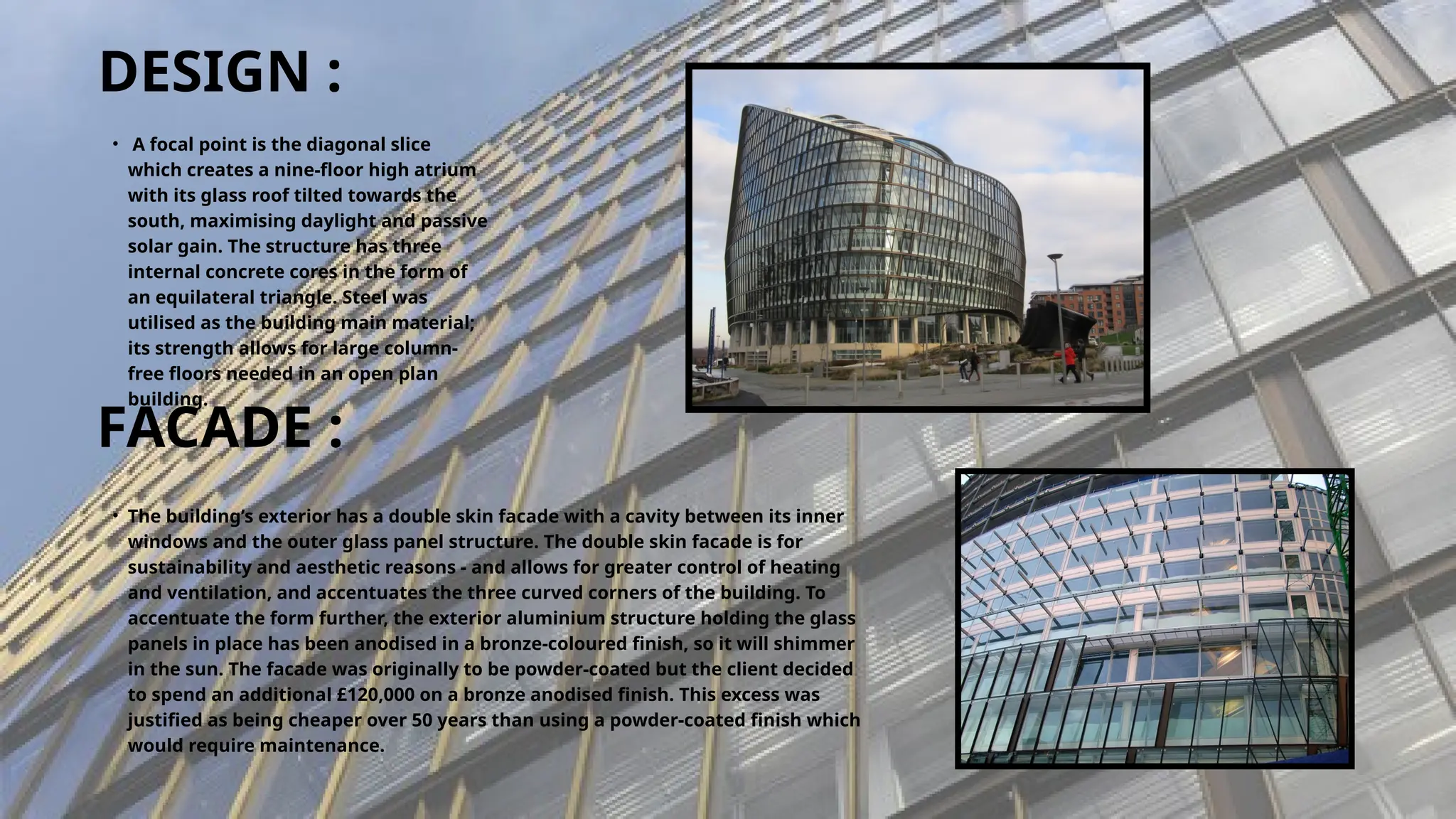 THE ONE ANGEL SQUARE(HIGH RISE GREEN BUILDING) .pptx