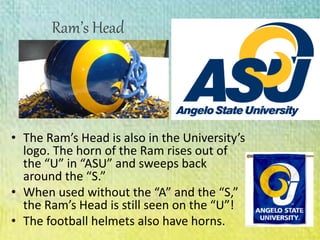 Angelo State University | PPTX | College Football | College Sports