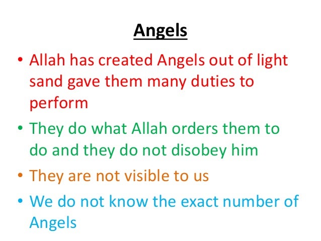 Common Angels In Islam common-angels-in-islam