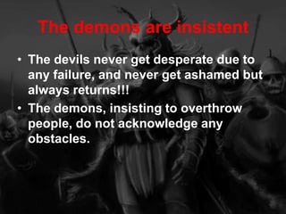 Angels and demons- St Cyprian and St Justina, | PPTX