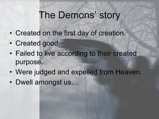 Angels and demons- St Cyprian and St Justina, | PPT