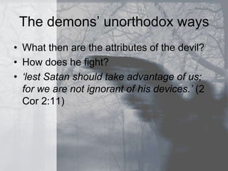 Angels and demons- St Cyprian and St Justina, | PPTX